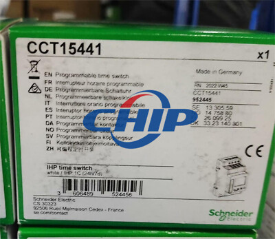 SCHNEIDER CCT15441 EN PROGRAMMABLE TIME SWITCH IHP 1C NEW IN BOX DHL ...