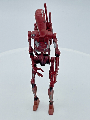 Star Wars Battle Droid Arena Battle Red Variant Action Figure Battle ...