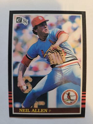 1985 DONRUSS NEIL ALLEN #205 NM | eBay