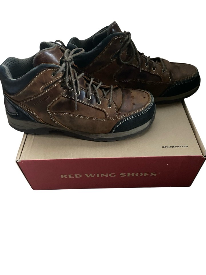 RED WING TRUHIKER 5” SAFETY TOE HIKER LEATHER COMFORT DURABLE GRUNGE ...