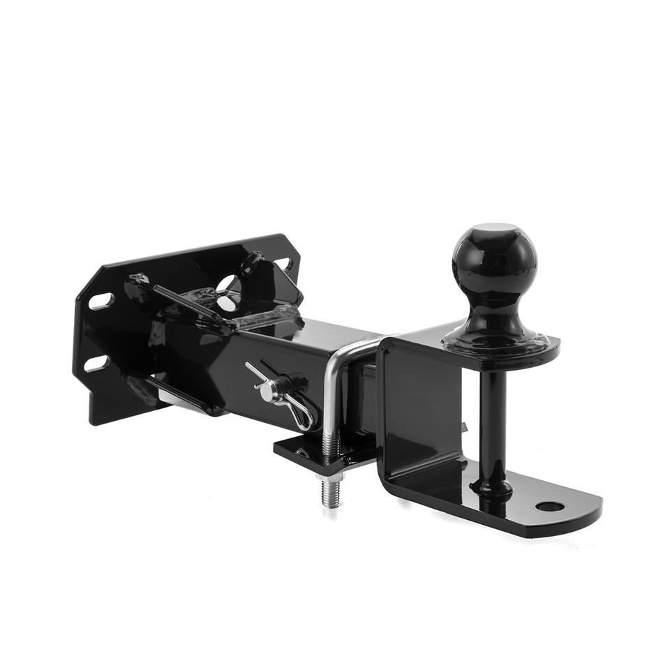 UTV Front 2" Trailer Hitch & 3-in-1 Ball Mount For Polaris Ranger 1000 ...