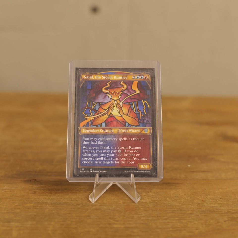 Magic The Gathering Najal the Storm Runner DMU #307 English Legendary 5 ...