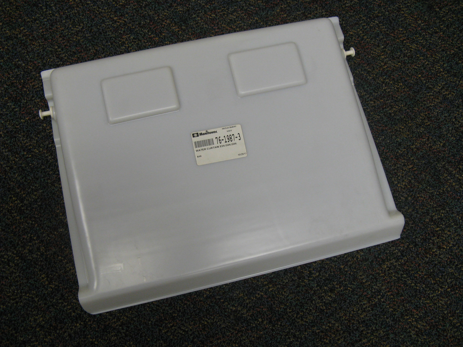 Manitowoc Ice Machine 7619873 Water Curtain 76-1987-3 E04, G04, G06 ...