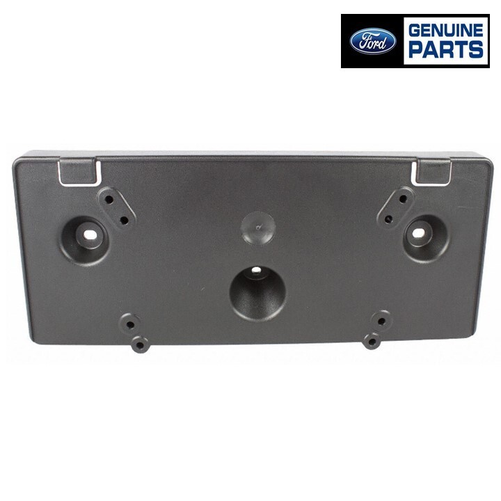 (1) NEW OEM FORD 2016-2017 Explorer Black Front License Plate Mounting ...