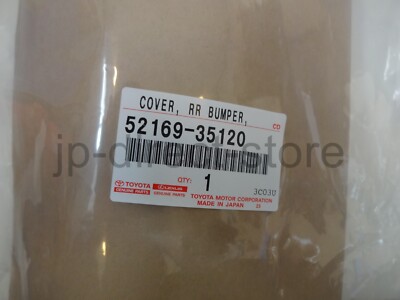 2014-2022 Genuine Toyota 4Runner Rear Lower Valance Black | 5216935120 ...