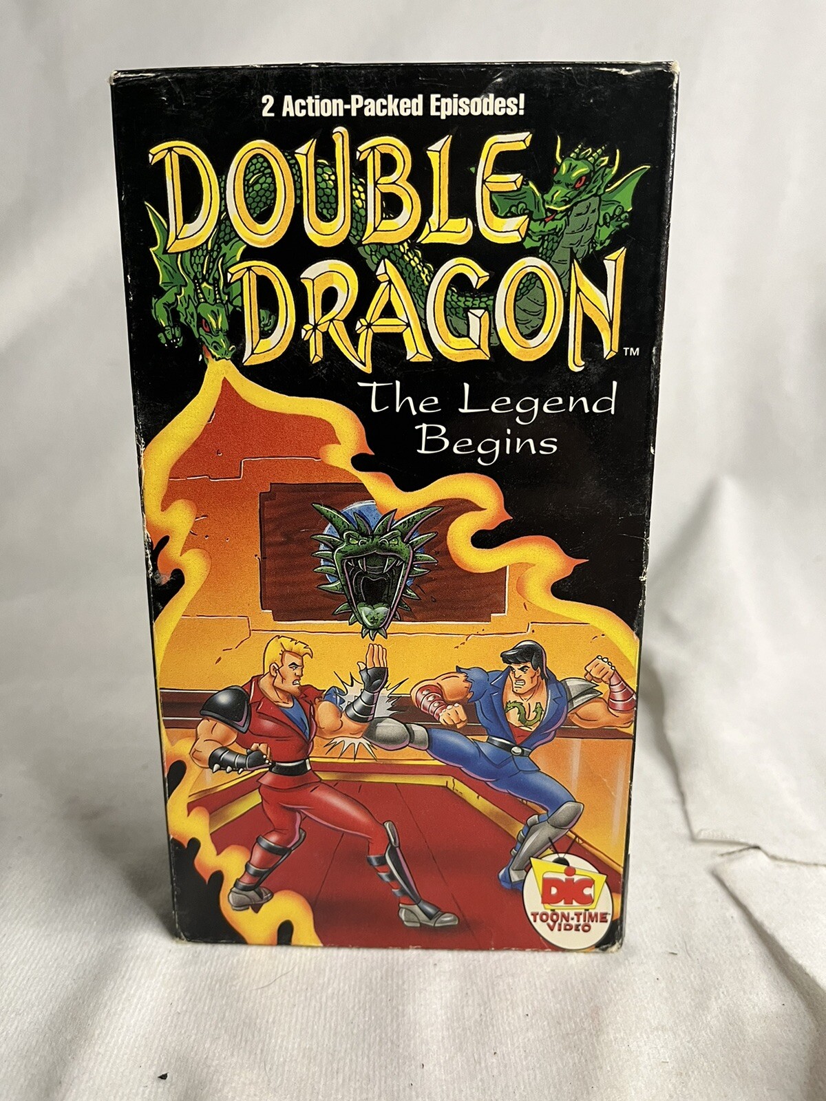 Double Dragon VHS Deadly Mutants / The legend begins 1992 DIC Toon-Time ...