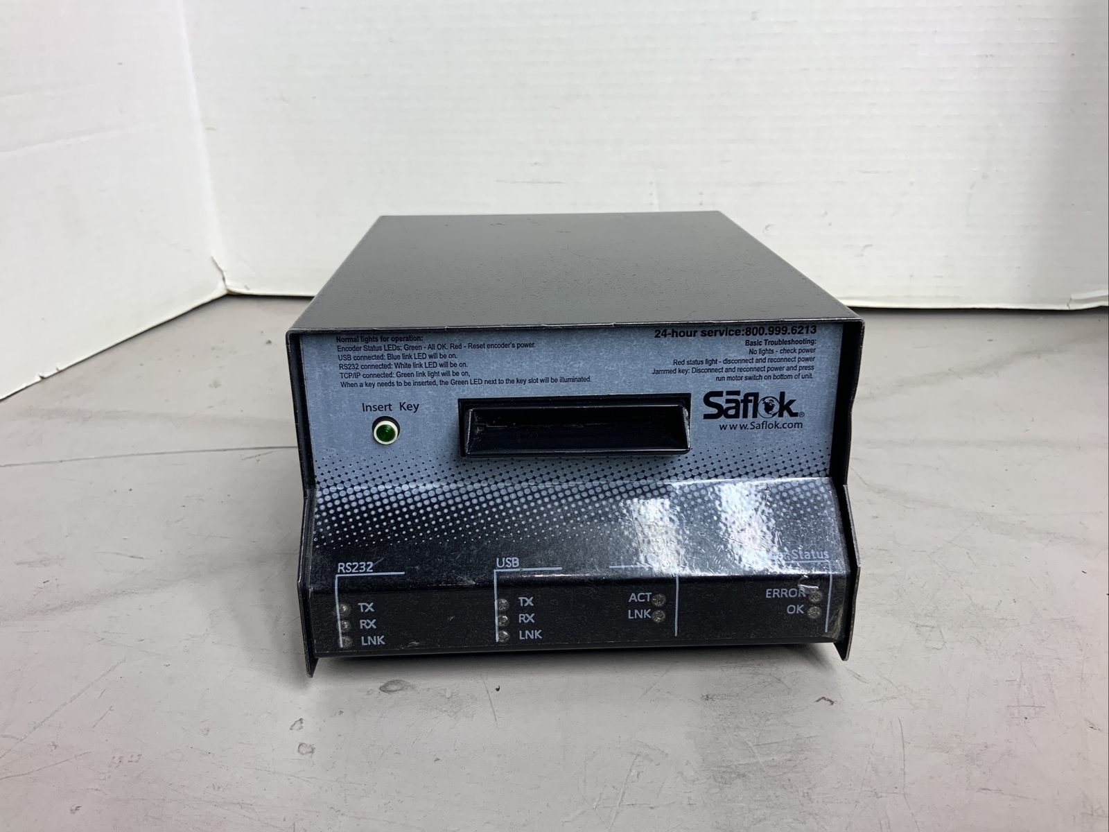 SAFLOK Keycard Encoder Model 2 P# 73630 (untested) - #35 | eBay