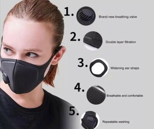 10 x Face Mask Air Flow Surgical Disposable Reusable Washable Face Mask ...