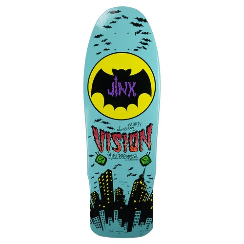 VISION -ORIGINAL SHAPE JINX MINI SKATEBOARD DECK-REISSUE-Marty Jiminez ...