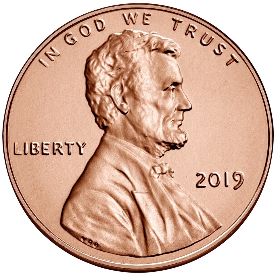 2019 P LINCOLN SHIELD PENNY ROLL. "BRILLIANT UNCIRCULATED" LOOMIS ...