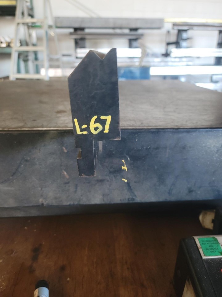 Wilson European 3/8" Offset Punch W/Safety Tang-32 7/8"L x2 3/8"Hx1 5/ ...