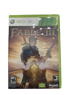 Fable 3 Xbox 360 - Rare Not For Resale edition - Fable 3 | eBay