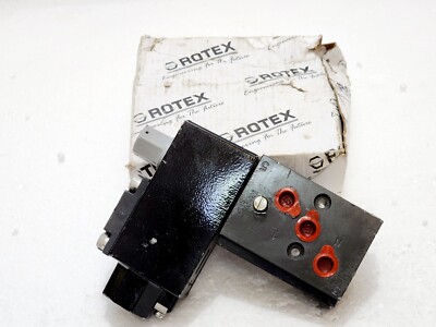 ROTEX AUTOMATION 51424-6-2R 5/2, 3/2 CONVERTIBLE POPPET, NAMUR SOLENOID ...