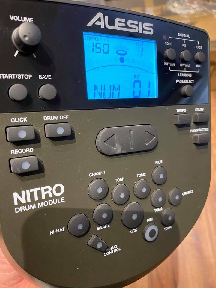 ALESIS NITRO MESH DM7 ELECTRONIC DRUM KIT #SPARE PARTS # snare tom ...