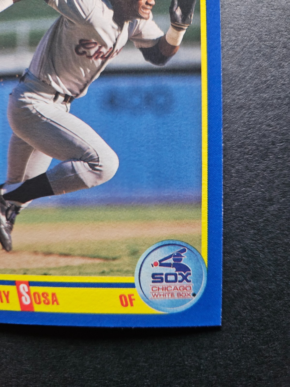 1990 Score SAMMY SOSA RC Rookie Card #558 GEM MINT - ERROR CARD Wrong ...