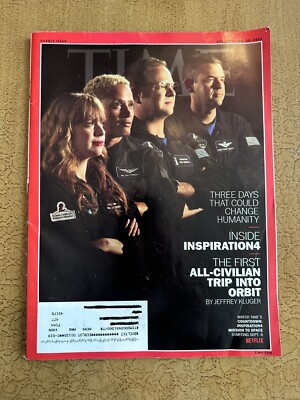 Time: Three Days That Could Change Humanity August 2021 Magazine | eBay