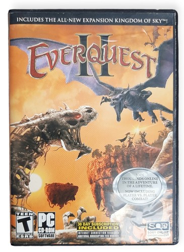 EVERQUEST II PC Game CD-ROM 2006 9 Discs | eBay