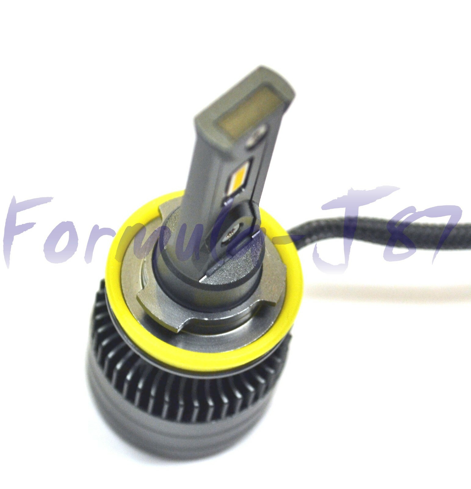 LED Kit G8 100W H9B 8000K Icy Blue Two Bulbs Head Light High Beam ...