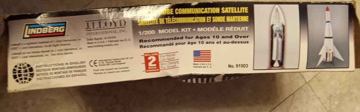 New Lindberg 1200 Scale Mars Probe Communication