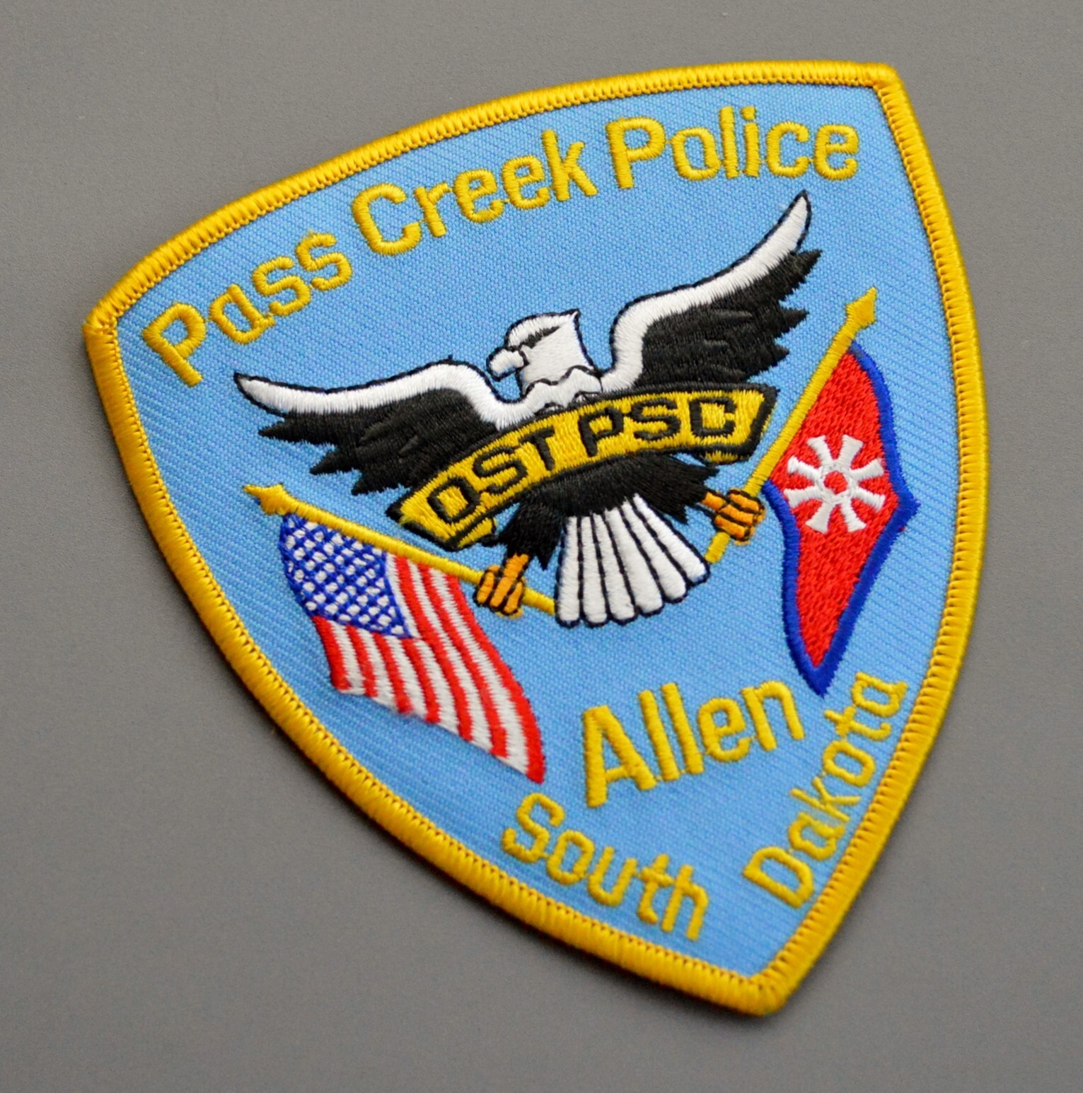 Pass Creek South Dakota Police Patch ++ Mint Bennet County SD | eBay