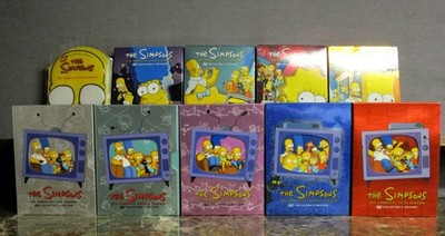 The Simpsons: Seasons 1-10 Collector's Edition DVD Box Sets Complete w ...