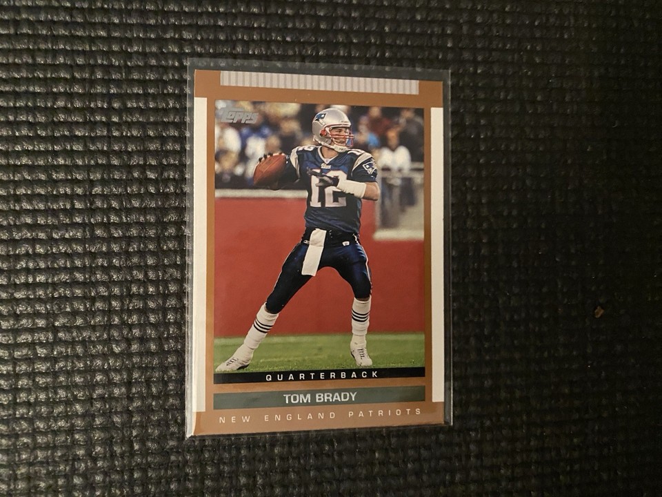 2003 Topps Draft Picks & Prospects - Tom Brady #55 New England Patriots ...