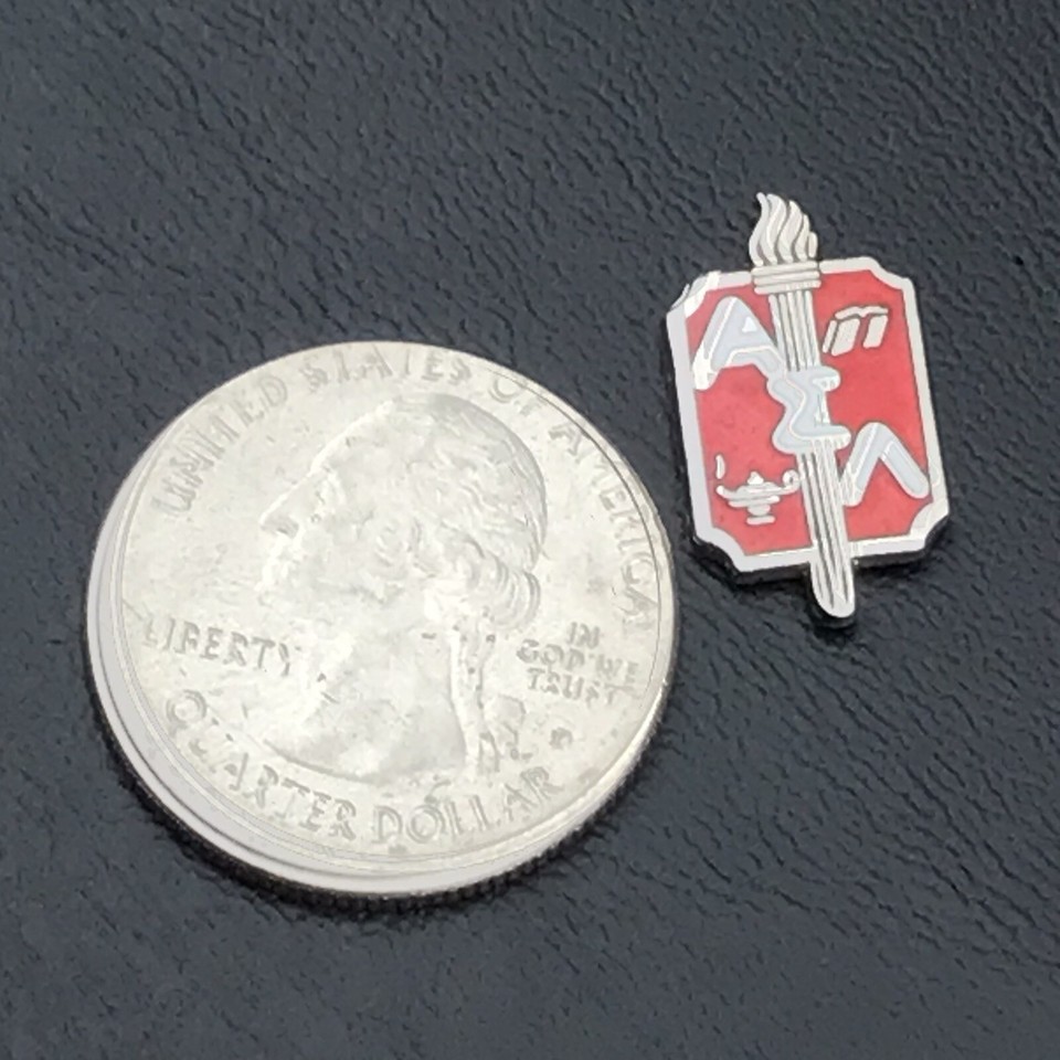 Alpha Sigma Alpha Greek Enamel Torch Lapel Pin – ΑΣΑ Sorority Vintage ...