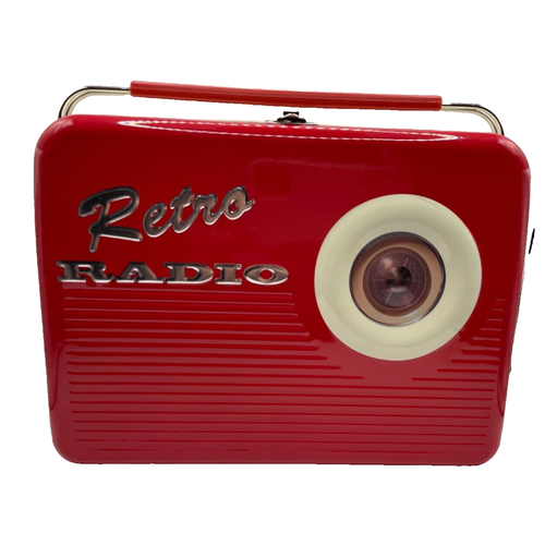 RETRO RADIO (Red/Gold) The Silver Crane Company Limited Edition Tin ...