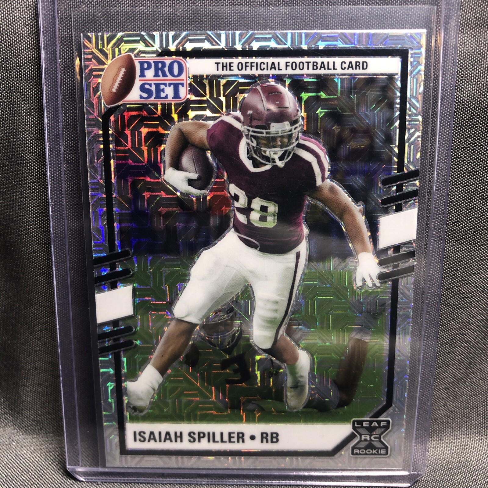 2022 Leaf Metal Pro Set - Isaiah Spiller - Silver wave Prizm #psb-is1 ...