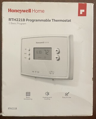 Honeywell HOME RTH2300/RTH221B Programmable THERMOSTAT in White / NEW ...