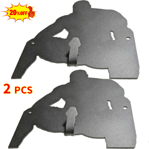 2X HookKey Holder Funny Adult Metal Wood Creative Barry Wall Holder Key ...