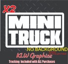 Mini Decal Sticker Air Ride Bagged Taco Truck s10 C10 Hard Body 4 link ...