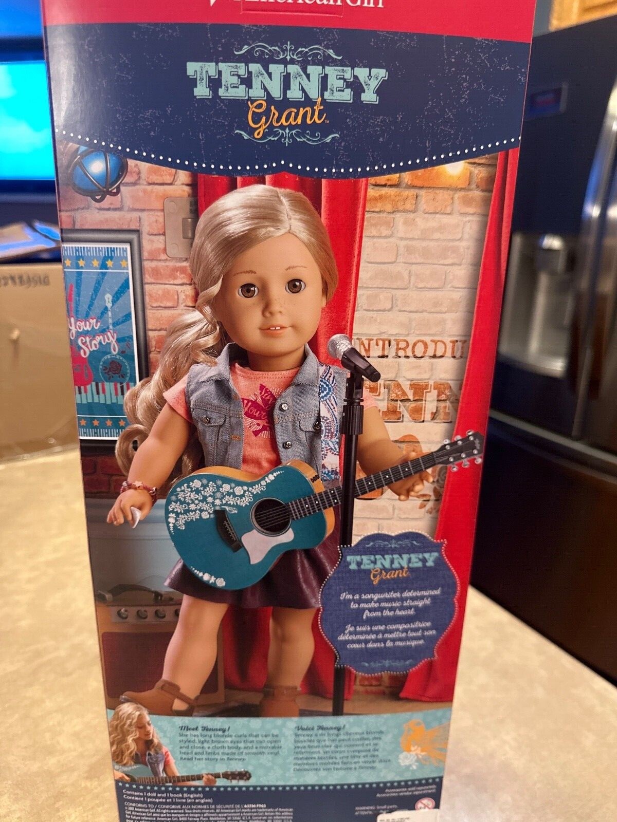 American Girl DVM11 18 inch Tenney Grant Doll and Book for sale online ...