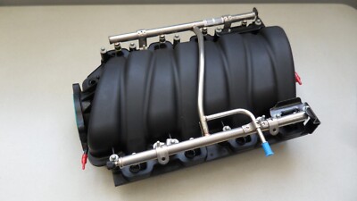 NOS LS7 Chevy Intake Manifold Fuel Rail Z06 Bracket Bolts Hot Rod ...