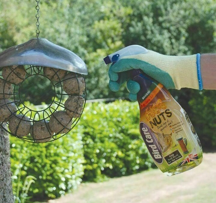 Hot Nuts Squirrel Repellent Spray Hot Nuts Chilli Pest Deterrent ...