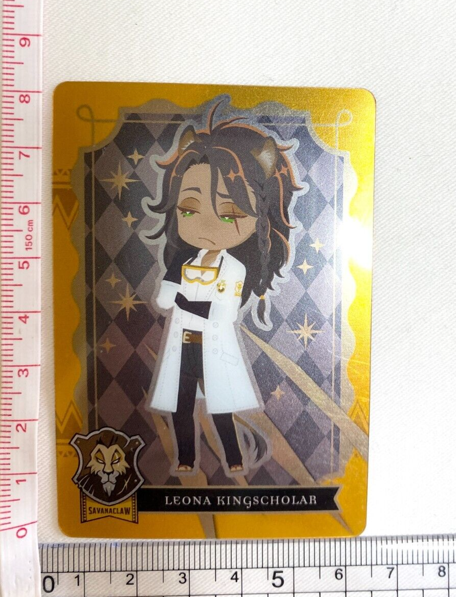 Leona Kingscholar Disney Twisted Wonderland Art Card Walt Disney Japan ...