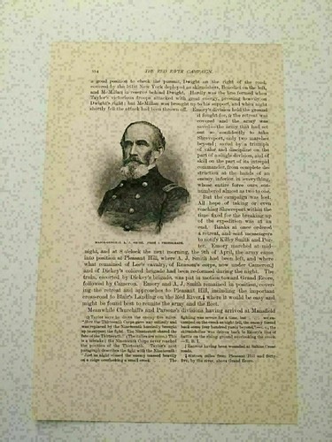 KP50) Major General Andrew Jackson Smith Union Army Civil War 1888 ...