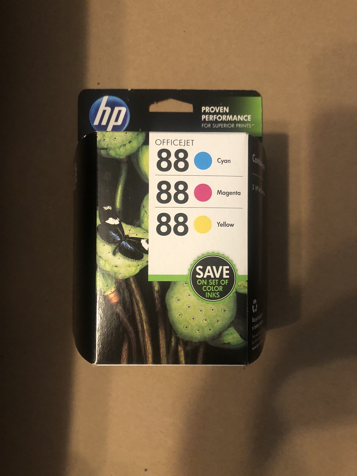 HP 88 Ink Cartridges Combo Pack 3 Pack Factory Sealed Original | eBay