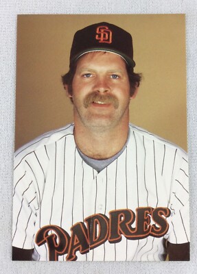 1985 Tim Stoddard, San Diego Padres Color Photo Postcard | eBay