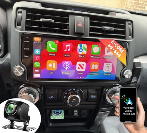 For Toyota 4Runner 2009-2022 Head Unit Car Radio Stereo GPS Navi Audio ...