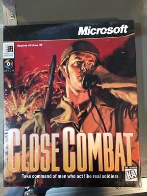 Close Combat PC Game CD-ROM Big Box NEW Sealed Microsoft | eBay
