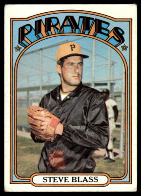 1972 Topps Steve Blass #320 Pittsburgh Pirates Baseball Card | eBay