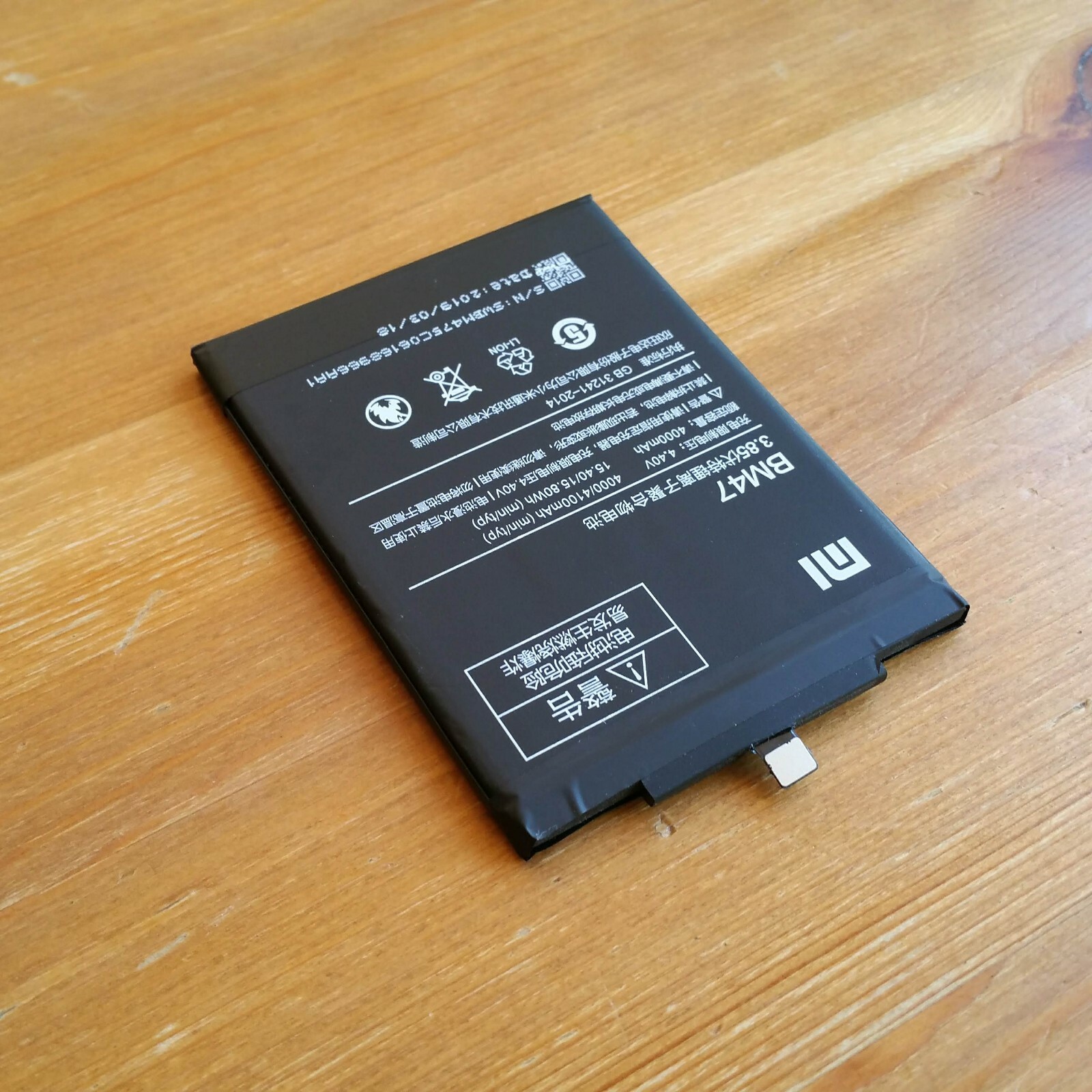 GENUINE Xiaomi Redmi 3 3S 3X 3Pro 4X Battery BM47 4100mAh Good Quality ...