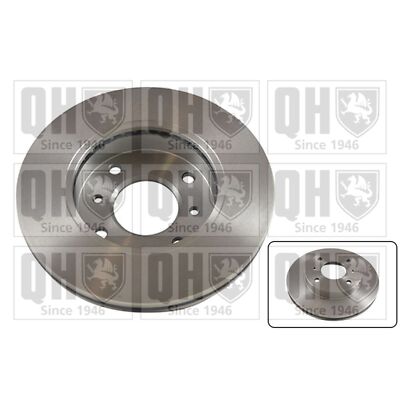 2x Brake Discs Vented For Nissan Primera P11 1.6 16V QH Front 256mm ...