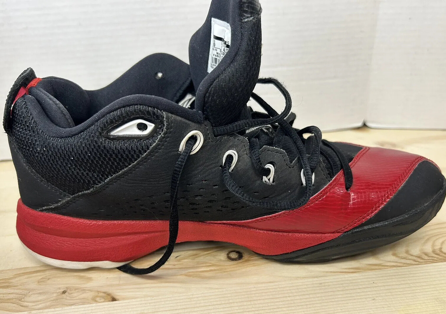 Nike Jordan CP3.VIl Black/Red/White Shoes Sneakers 616805-002 Mens Size ...