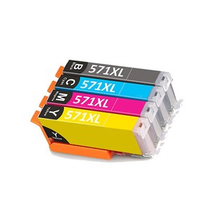Compatible CLI-571XL Set Ink Cartridges 0332C005 for Canon TS5000 | eBay