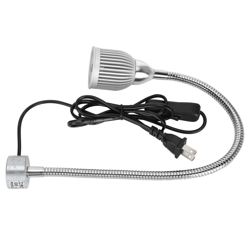 Flexible 7W LED Work Light With Magnet Base For Workbench Lathe | eBay