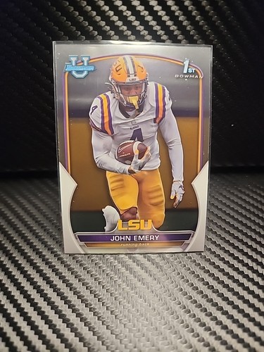 2022 Bowman University Chrome #67 John Emery 1st Bowman Refractor | eBay