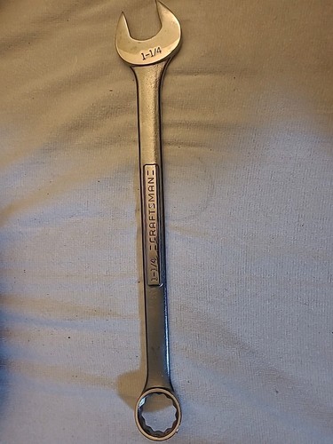 Craftsman (VA-44708) - 1-1/4" Combination Wrench (USA).....FREE S&H ...