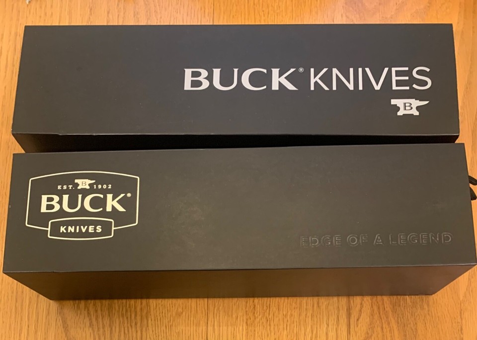 BUCK 891 SPEARPOINT KNIFE W/ SHEATH NEVER USED IN BOX BT 1 | eBay